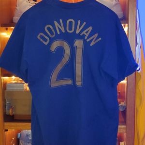 Nike | Shirts | Team Nike Donovan Soccer Jersey Shirt | Poshmark